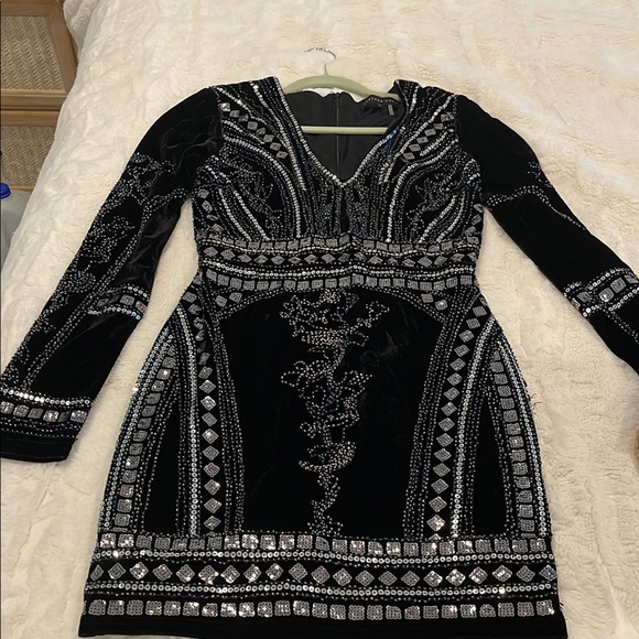 Endless Rose | Dresses | Endless Rose Black And White Embellished ...